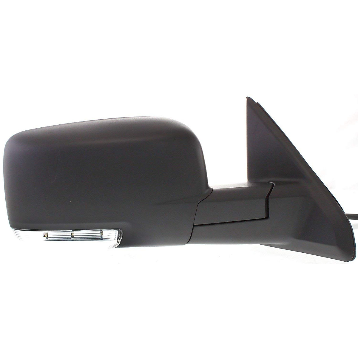 Kool Vue Right Power Heated Door Mirror Compatible With Dodge Ram 1500 2009 With Signal Light & Puddle Lamp; Without Memory Textured