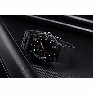 Luminox - Original Navy Seal XS.3001.EVO.OR - Mens Watch 43mm - Dive Watch in Black Date Function - 200m Water Resistant - Mens Watches - Made in Switzerland