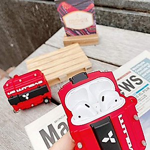 JDMTuning Evolution ‎4G63 Apple Airpods Engine Silicone Case Cover for Protection Fits 1st Gen and 2nd Gen Wireless Charging