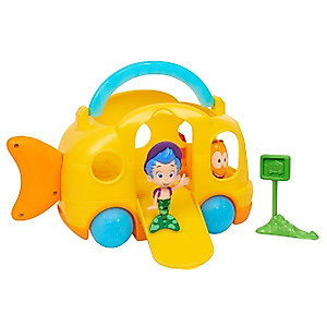 Bubble Guppies Swim-sational School Bus, Kids Toys for Ages 3 Up by Just Play