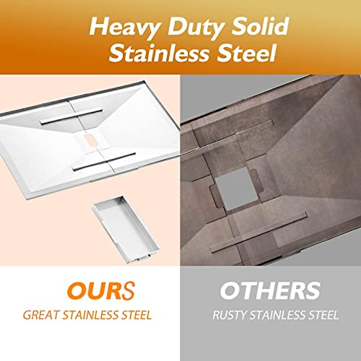 DGF510SBP 70-01-186 Drip Pan Grease Tray with Catch Pan Set Grill Replacement Parts for Dyna Glo, Backyard, BHG, Uniflame and More Gas Grill Brand Dynaglo DGH474CRP Parts Adjustable Grill Drip Tray