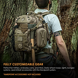 HAZARD 4 Drawbridge: Gear-Retention Modular Daypack - Black