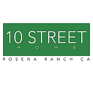 10 Street Home Wall Mount Coat Rack with 4 Adjustable Hooks - Wood and Multi-Color Modern Rustic Style for Entryways, Closets, and Bathrooms