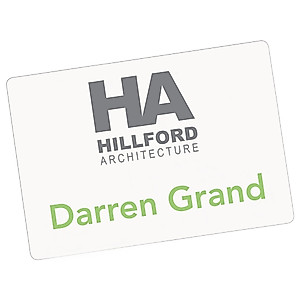 Avery Customizable Name Tags, 2-1/3" x 3-3/8", White, 100 Removable Name Badges (05147)