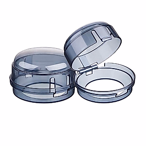 2 Pcs Stove Knob Covers for Child Safety, Gas Stove Knob Covers, Kitchen Safety Guards for Kids, Baby, Toddler, Plastic Oven and Gas Knob Cover