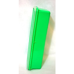 Tupperware Vintage Jadite Green Produce Thin-stor Celery Storage with Frosted Seal #892 Vegetable Crisper Keeper