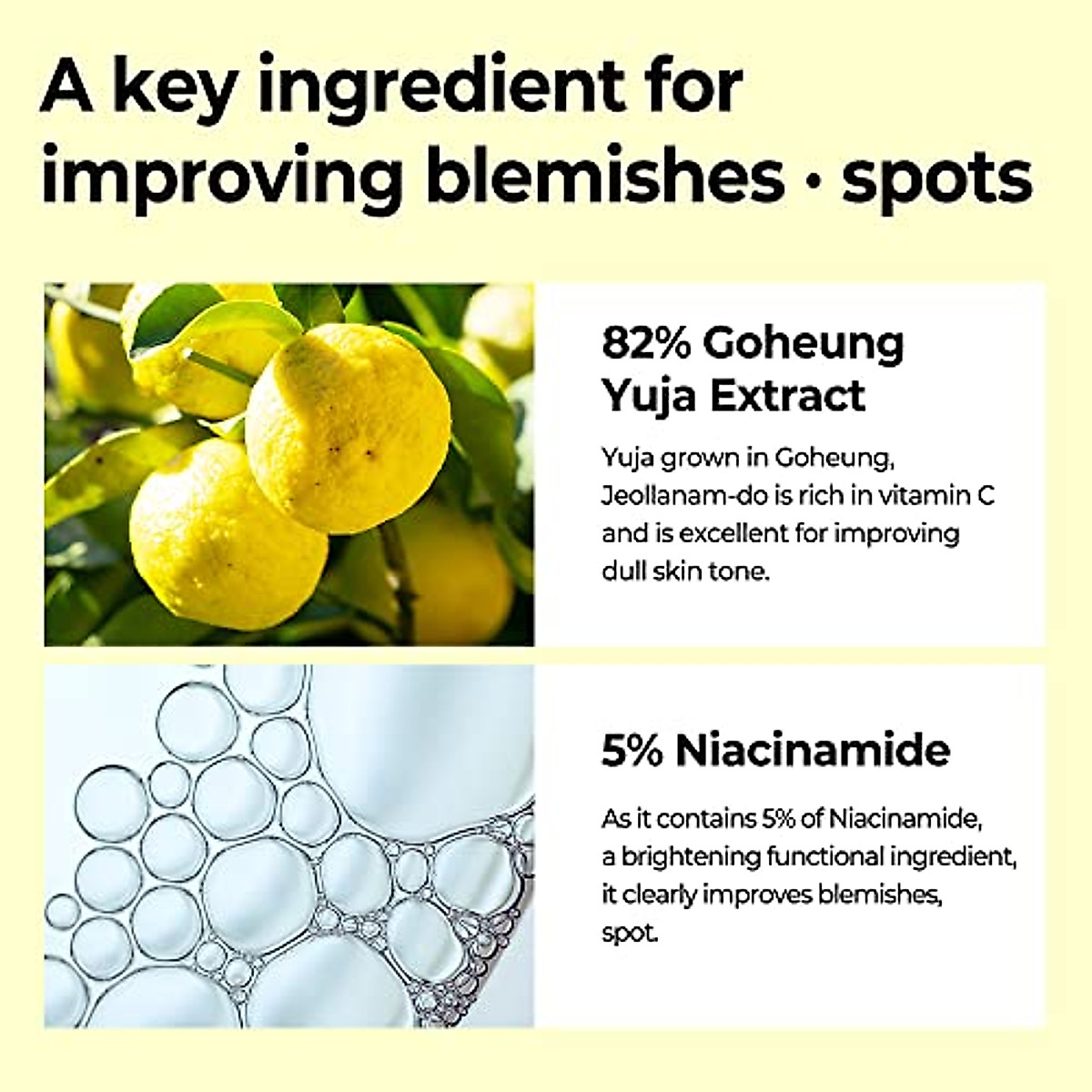 SOME BY MI 2022 Version Yuja Niacin 30 Days Blemish Care Serum - 1.69Oz, 50ml - Discontinued from 2023