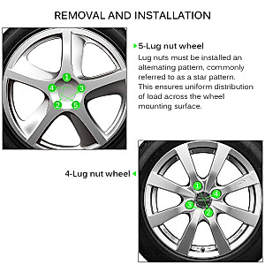 Chrome Lug Nuts - 12x1.5 Closed End Bulge Acorn Lug Nuts - Cone Seat - 19mm Hex Wheel Lug Nuts Compatible for 2009-2019 Ford Escape, 2012-2019 Ford Focus, 2009-2019 Ford Fusion, Pack of 20 Pcs