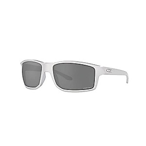 Oakley Men's OO9449 Gibston Square Sunglasses, X Silver/Prizm Black, 60 mm