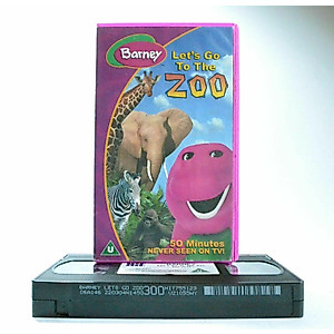 Barney - Let's Go to The Zoo [VHS]