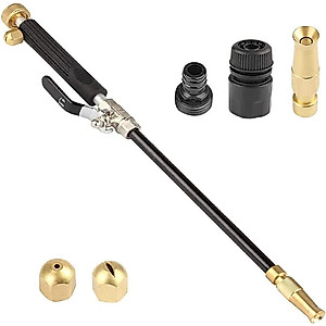 LINNNZI High Pressure Washer Gun, 20MPA Pressure Washer Hose Nozzle Tips Wand Jet Power Washer Sprayer for Car Home Garden Window Glass Washing Cleaning