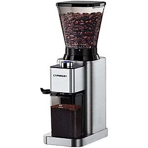 SHIDIAN Anti-static Conical Burr Coffee Grinder Stainless Steel Electric Coffee Beans Grinder Burr