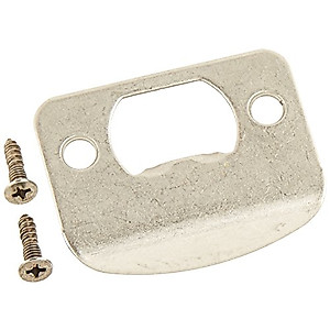 Kwikset Corporation Kwikset Full Lip 1/4" Round Corner Strike in Satin Nickel