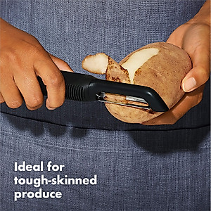 OXO Good Grips Swivel Peeler, Black