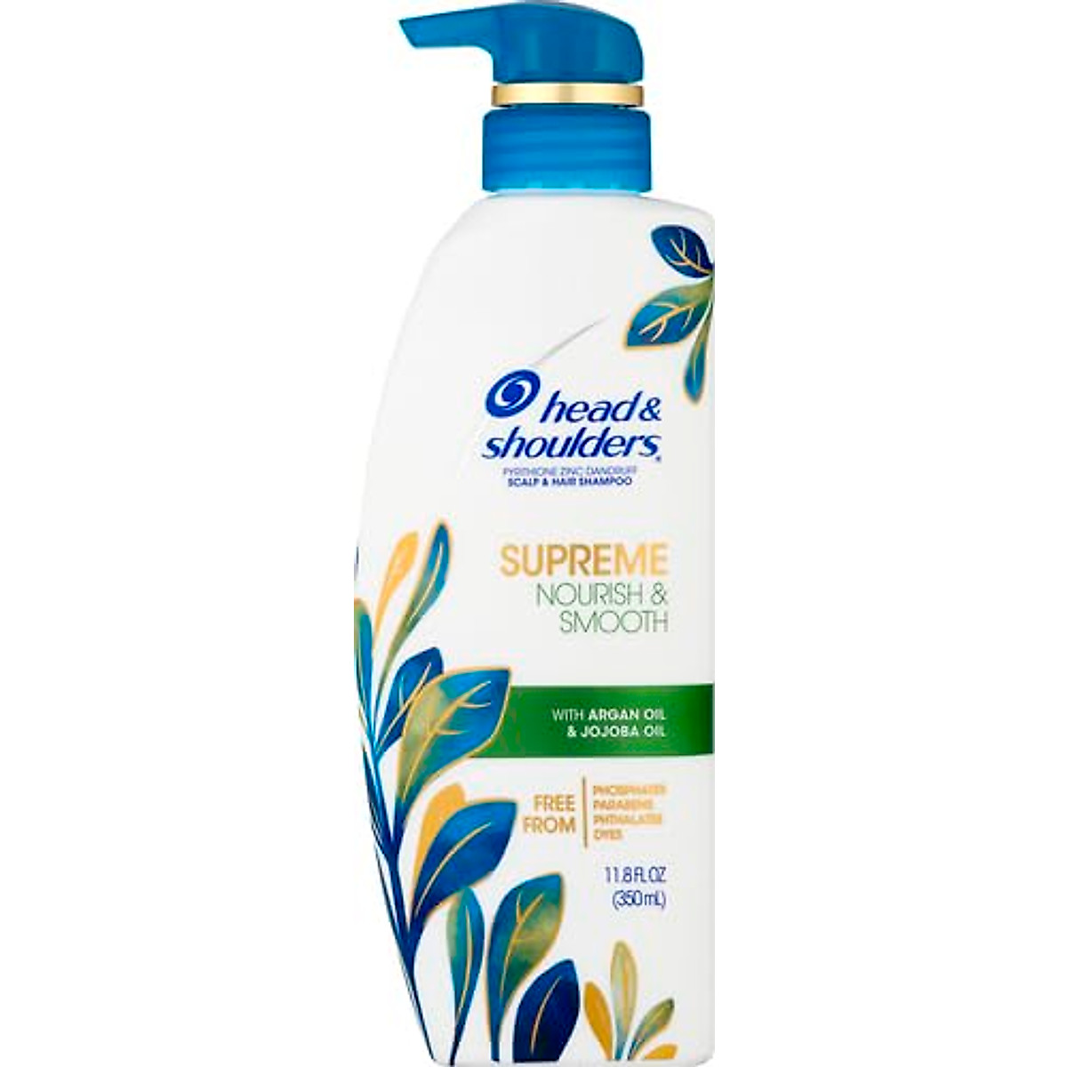 Head & Shoulders Supreme Nourish & Smooth Hair & Scalp Shampoo, 11.8 Fl Oz