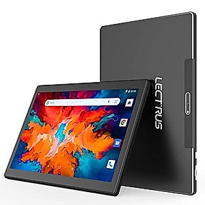 LECTRUS Tablet 10 inch Android 10, Octa-Core, 3GB+32GB Storage, 5G/2.4G Wi-Fi Tablets,Google Certified Tablet PC,13MP Camera, Capacitive-Touch G+G, GPS