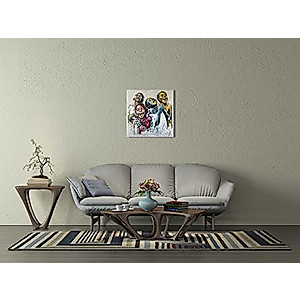 African-American children's canvas wall art posters & prints 4 happy children innocent children bright smiles original heart home decorative art wall canvas art printing art decorative paintings posters can be used for bedroom study living room children's