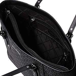 Michael Kors Voyager East/West Signature Tote One Size (Black)