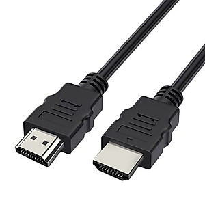 4K HDMI Cable 4.9 ft High Speed HDMI Cord for 5G WiFi Projector Video Accessories Laptop, Monitor, PS5, PS4, Xbox One, Fire TV, & More