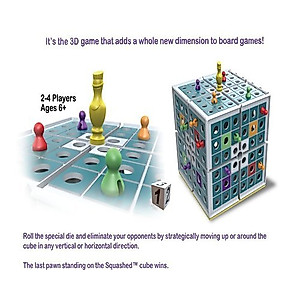 Squashed 3D Strategy Board Game