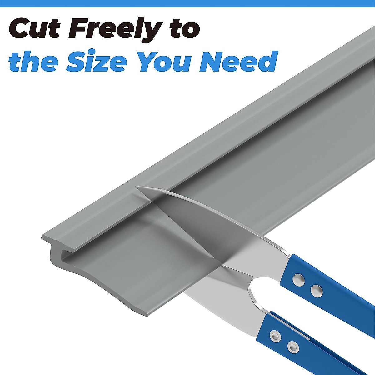 PalpitateC Shower Door T Drip Sweep Angled Gray Vinyl Framed Sweep fit for in Swing or Out Swing Doors Shower Door Bottom Sweep for Frameless Shower Door Seal 36" Long