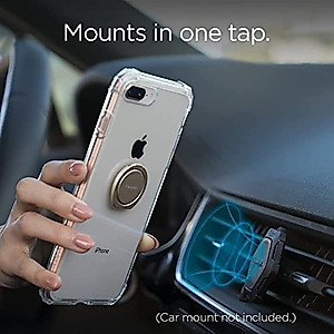 Spigen Style Ring 360 Cell Phone Ring/Phone Grip/Stand/Holder for All Phones and Tablets Compatible with Magnetic Car Mount - Champagne Gold