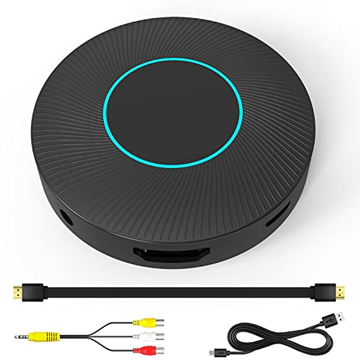 SUNPUPA Wireless HDMI Display Dongle Adapter, Used for Laptop/iPhone Mac iOS Android Casting/Mirroring to TV/Projector /Monitor, NO Setup, NO APP Required, No Delay, Video Mirroring Dongle Receiver