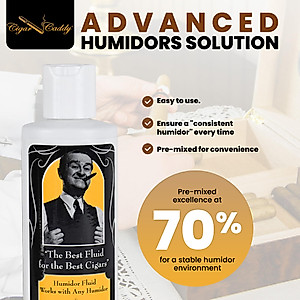 Cigar Caddy Humidification, 16-Ounce Activator Solution