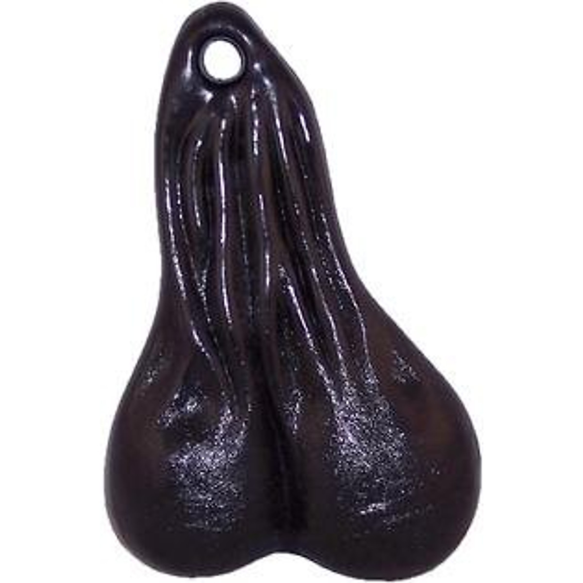 BULLS BALLS Big Boy Nuts, Solid Color-Black, 9.25" Tall Series, Made in USA
