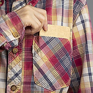 TWONE Pocket Notebook, 6 Pack Softcover Mini Notebooks 3.5" x 5.5" Kraft Brown Notebook Small Memo Notepad for Men Women Kids Traveler Author, 30 Sheets,60 Blank Pages