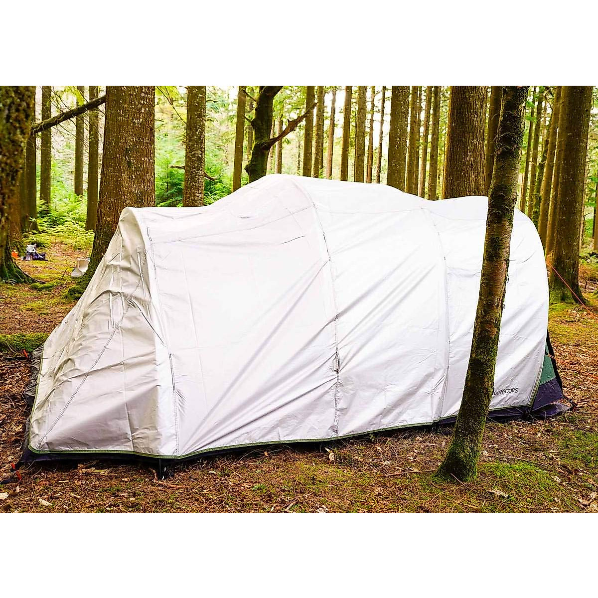 Crua Outdoors Reflective Flysheet for Crua Tri Tent - Portable and Double-Sided Tri Reflective Flysheet to Keep You Warm in The Winter & Cool in The Summer