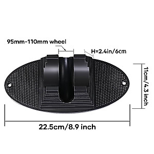 VOKUL Scooter Stand Parking Kick Scooter Holder Stand fit Most Scooters for 95mm -110mm Scooter Wheels - Multiple Scooters, Stable Base,Organize Scooters, Works Perfect