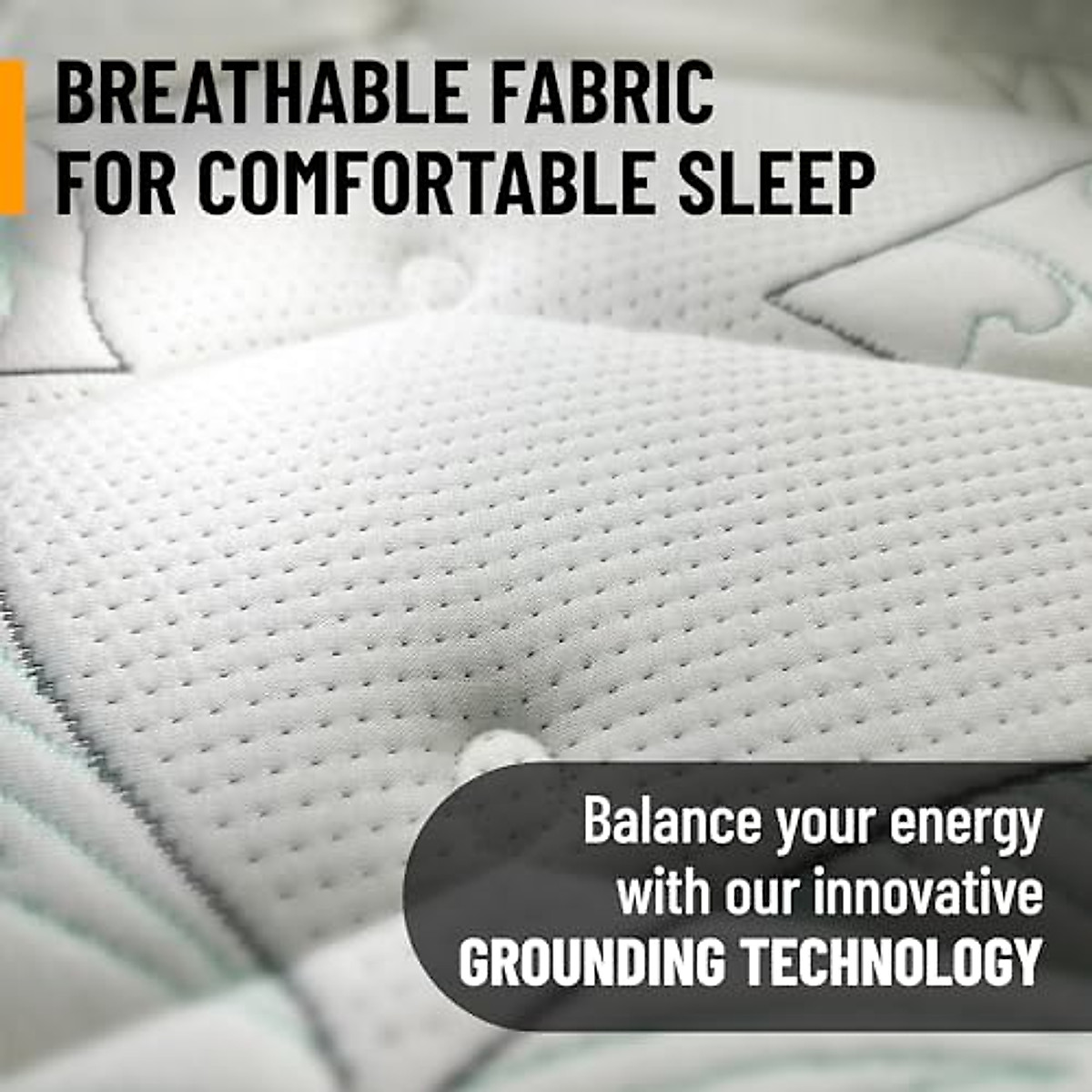 Ottomanson 12" Twin Mattress in a Box Made in USA, Firm Mattress, Hybrid Mattress Cool Improved Airflow with Edge to Edge Pocket Coil, Bed in A Box, Ottopedic