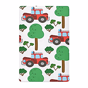 Cartoon Car Crib Sheets for Baby Soft and Breathable Baby Crib Sheets Machine Washable Pack and Play Sheets for Boy Gir Kid
