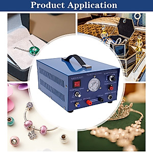 Jewelry Spot Welder, 110V Jewelry Welding Machine, JD Welding Machine, Sparkle Spot Welder Portable Spot Welding Machine, 0.5-80A Adjustable Pulse, with Foot Pedal