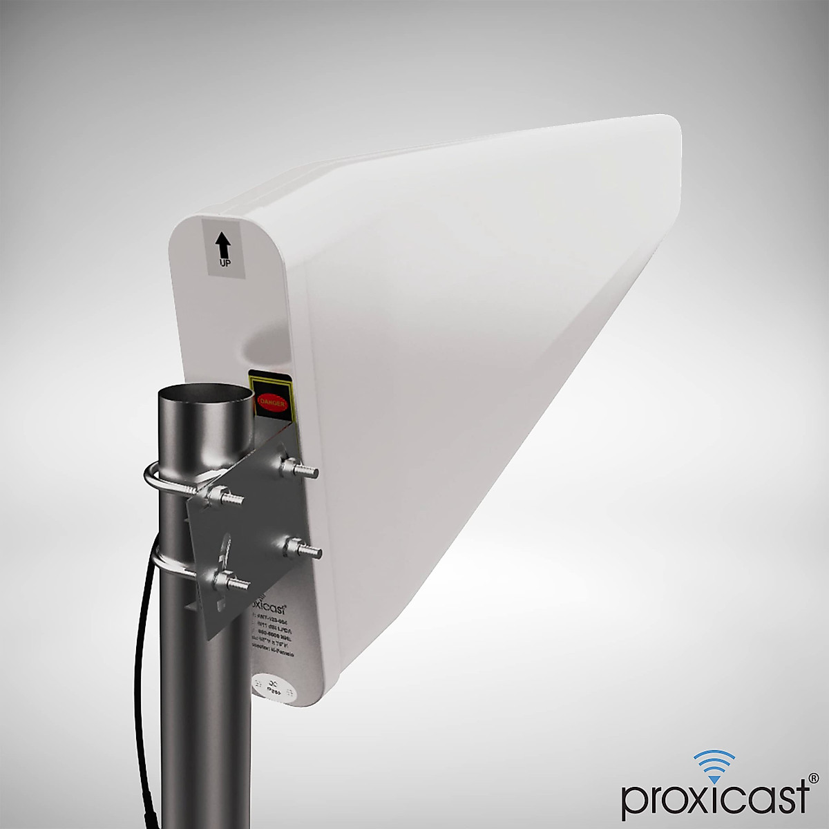 Proxicast 9/11 dBi Ultra Wideband High Gain 4G / 5G / CBRS/WiFi/Public Safety Band Fixed Mount Outdoor LPDA Directional Yagi Antenna (600-6000 MHz) (ANT-128-004)