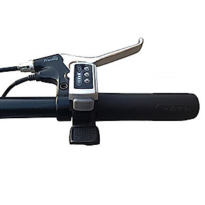 L-faster 24V/36V/48V Electric Bike Thumb Throttle Wuxing E-Bike Throttle Electric Scooter Accelerator Electric Vehicle Speed Controller (24V)