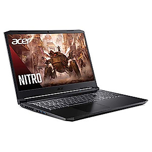 Acer Nitro 5 AN517-41-R0RZ Gaming Laptop, AMD Ryzen 7 5800H (8-Core) | NVIDIA GeForce RTX 3060 Laptop GPU | 17.3" FHD 144Hz IPS Display | 16GB DDR4 | 1TB NVMe SSD | WiFi 6 | RGB Backlit Keyboard
