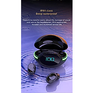 TWS Earphone (Earbuds) HiFi Stereo Mini Power Led Wireless Earphone Headset Y80, Bluetooth Headphone for iPhone, Samsung,LG and Other Mobile Phones, Tablets,TV's, Smart Bluetooth Devices