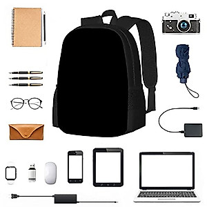 Unisex Backpack Anime Bag Cartoon Laptop Backpack Pencil Case 16.5 Inch 3D Printed Daypacks -4