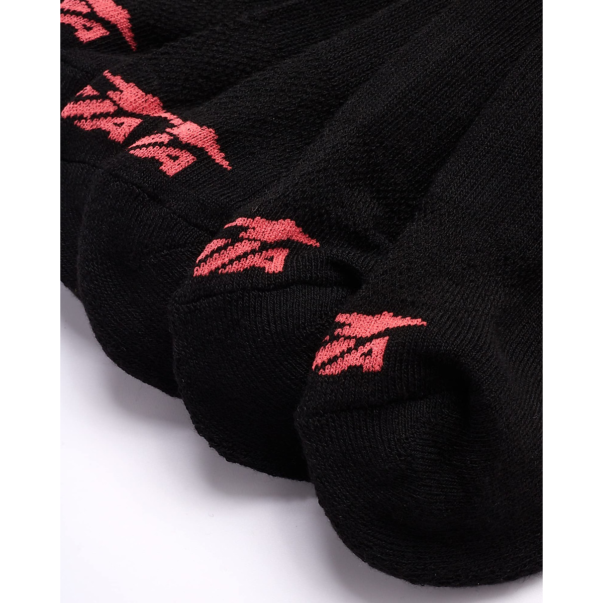 Avia Women's Athletic Socks - Lightweight Low Cut Running Socks (10 Pack), Size 9-12, All Black