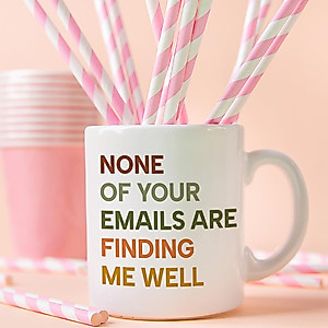 Fatbaby Funny Coffee Mug Gifts for Coworkers Office,Birthday Christmas Gag Gifts for Friends Women Men Coworkers Boss 11OZ