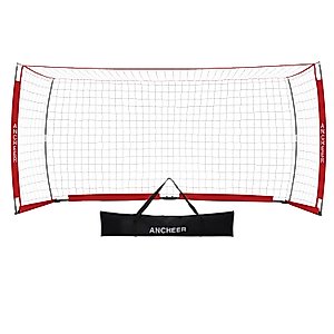 Portable Soccer Goal Net for Teens/Adults - Quick Set-Up Soccer Net for Backyard（12 x 6 ft）