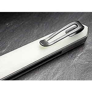 BÖKER PLUS Kwaiken Air - Minimalist and Ultra Light Weight EDC Pocket Knife, G10, Titanium, Cocobolo Handles, Designed by Lucas Burnley (Jade)