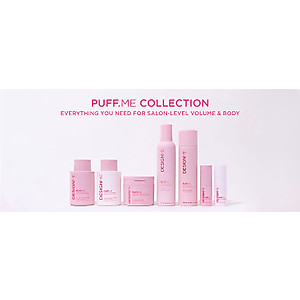 PUFF.ME Volumizing Conditioner by DESIGNME | Hydrating, Adds Volume, Body and Shine for Thicker & Bouncier Hair | For Fine & Medium Hair | Boosts Shine | Vegan, Color-Safe, Paraben & Sulfate Free