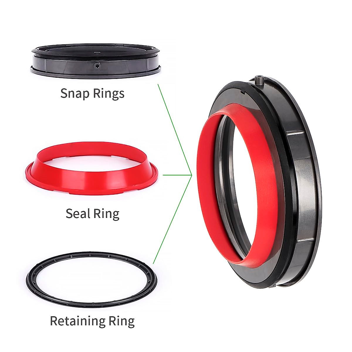 WuYan Dust Bin Lid Replacement for Dyson V11 V15 SV14 SV15 SV22 Vacuum Cleaner Dust Bucket/Dirt Cup Replacement Parts, Vacuum Cleaner Repair Accessories.