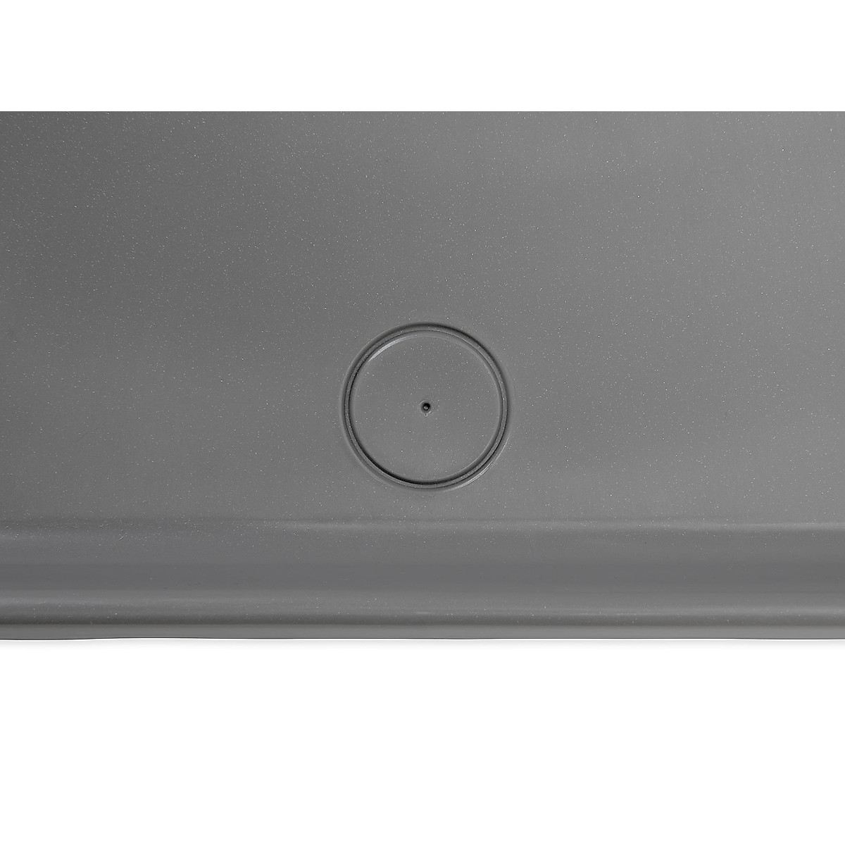 Camco Washing Machine Drain Pan | 31-inches x 35-inches (OD); 29-inches x 33-inches (ID) | Pewter (20788)