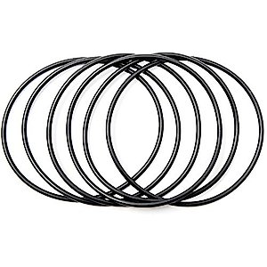 O-Rings – Compatible with Whirlpool WHKF-DWHV, WHKF-DWH & WHKF-DUF Water Filter (6 Pack)