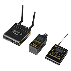 Deity Connect 2.4G Wireless Lavalier Microphone, Dual-Channel Receiver & Two Transmitters, OLED Daylight Display Screen, 24bit/48Khz Uncompressed Audio