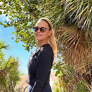 Sweaty Bands Womens Girls Headband - Non-Slip Velvet-Lined Fashion Hairband - Wicked Black 5/8-Inch